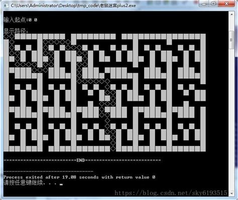 【经典算法】老鼠走迷宫问题老鼠走迷宫算法 Csdn博客