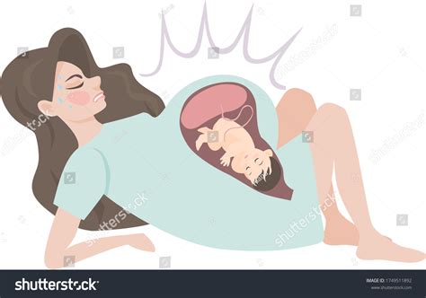 Giving Birth Cartoon Over 1190 Royalty Free Licensable Stock