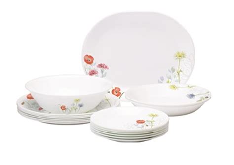 Corelle Daisy Field 16 Pcs Dinnerware Set Corelle Shop Malaysia