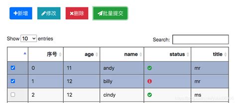 Python 全栈系列64 使用flaskdatatablesmongo搭建交互式表格flask Datatables Csdn博客