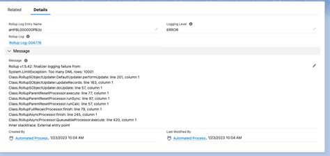 Constant Cpu Timeouts Or Dml Limits Hit On A Small Amount Of Rollups
