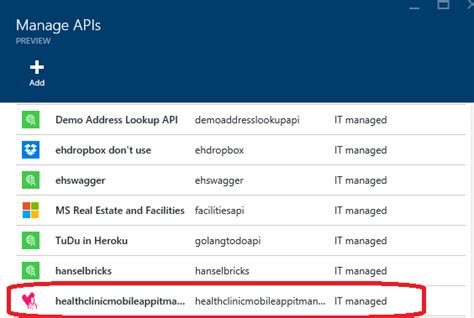 Publishing An Existing Azure Mobile App Service As Powerapps ‘it Managed Api Using The