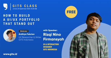 Gits Webinar How To Build Ui Ux Portfolio That Stand Out Gitsid