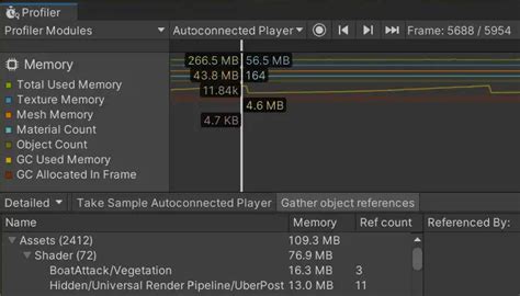 Unity性能分析（三）内存分析 Flamesky 博客园