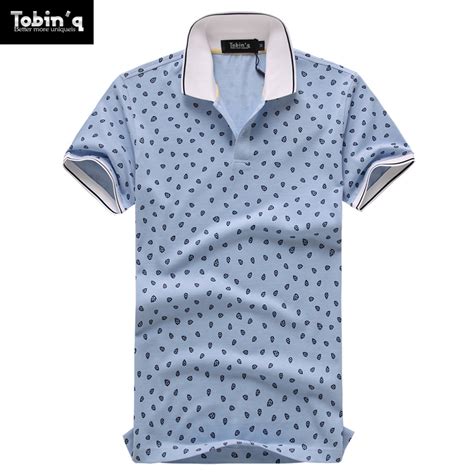 Tobinq夏季新款男士翻领短袖polo衫三丝光棉短袖t恤纯色保罗衫潮tobinq服饰旗舰店