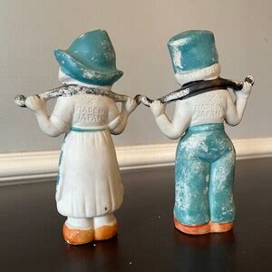 Vintage Dutch Boy And Girl Figures Original Finish Etsy