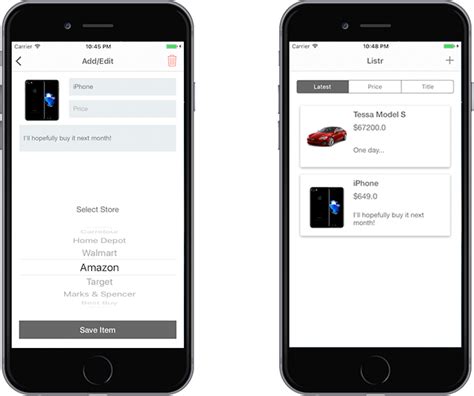 Github Etchsaleh Listr A Listing App Written In Swift For Ios