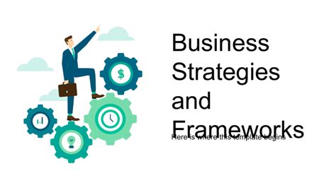 Business Strategies And Frameworks Presentation Template