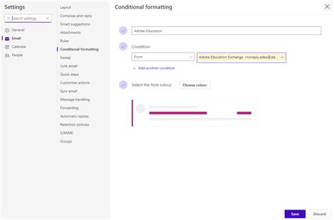 Conditional Formatting For Outlook Web And Windows Glow Connect