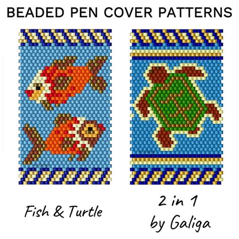 seed bead turtle pattern etsy