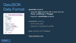 Couchdb Day Nyc Using Geospatial Data In Cloudant Couchdb Ppt