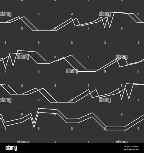 Seamless Abstract Horizontal Lines Pattern Background Stock Vector