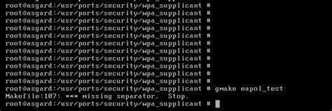 wpa supplicant eapol test the freebsd forums