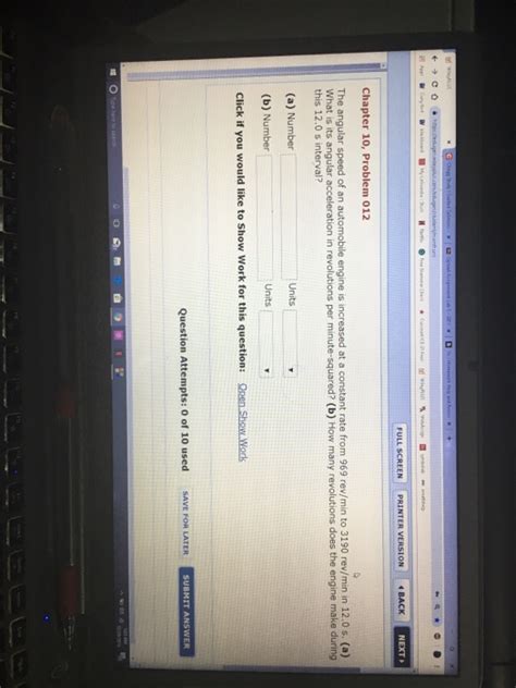 Solved Full Screen Printer Version Back Next Chapter