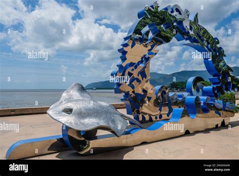 Citizens Gateway To The Great Barrier Reef Is A Public Artwork By Indigenous Artist Brian
