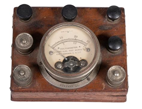 Lot Old Voltmeter