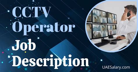 Cctv Operator Job Description Template For 2026