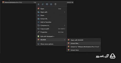 آموزش نصب فعال سازی Vmware همراه با تصویر بلاگ آریاسرور