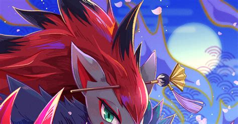 ポケモン あやかしスタイル ゾロアーク 百均のイラスト Pixiv