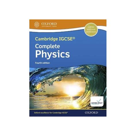 Buy Cambridge IGCSE O Level Complete Physics Babe Book Fourth Edition Online At