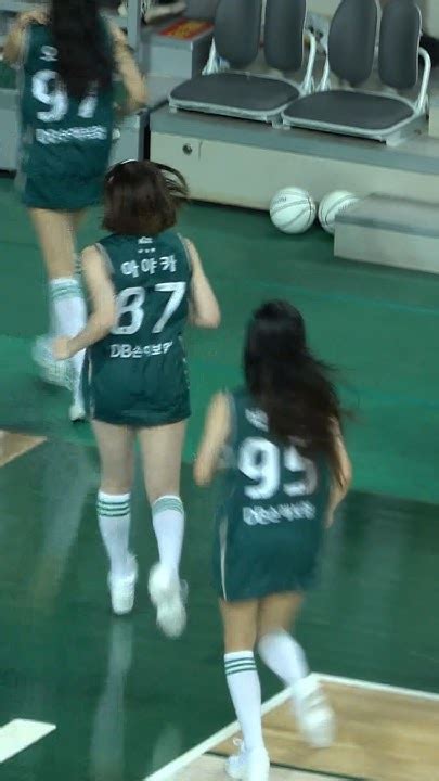 [4k] 나이는 못 속여 다리 풀림 ㅋㅋ 그린몬스터 Green Monster 직캠 프로농구 원주db프로미 Shorts