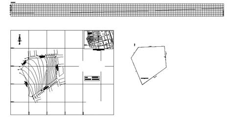 Detail 2d Plan Of An Area Layout File Autocad Format