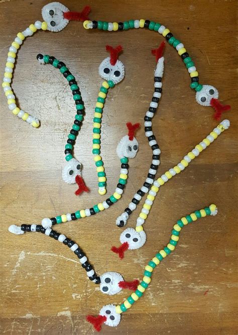 Pony Bead Snake Pattern