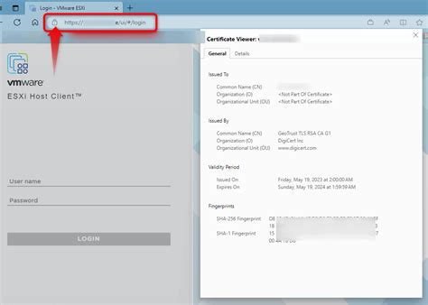 Installer Un Certificat à Vmware Esxi Akrilnet