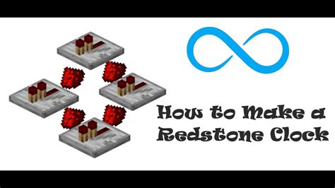 How To Make A Redstone Clock That Is Infinite Shorts YouTube