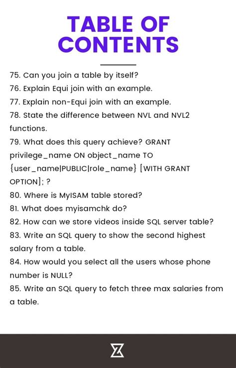 Sql Interview Questions Pdf Comprehensive Resource For Database Job Seekers Connect Techs