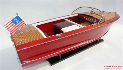 Speed Boat Models Wooden Model Boat Handicraft