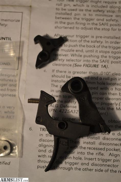 ARMSLIST For Sale ALG Defense Trigger AK AK AKM