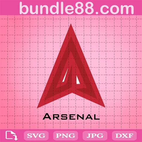 Arsenal Logo Svg Svg Png Dxf Eps Cricut Files October 2025