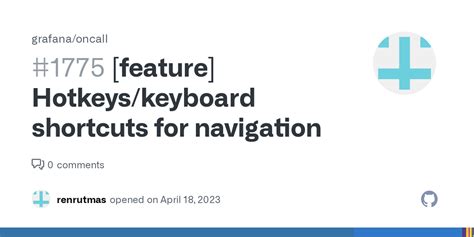 Feature Hotkeyskeyboard Shortcuts For Navigation · Issue 1775