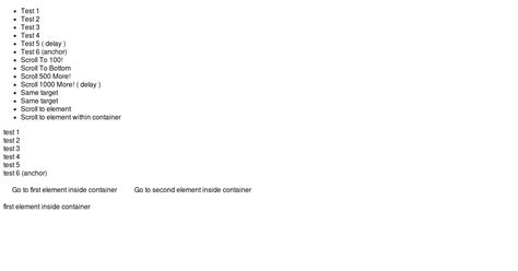 React Scroll Examples Codesandbox