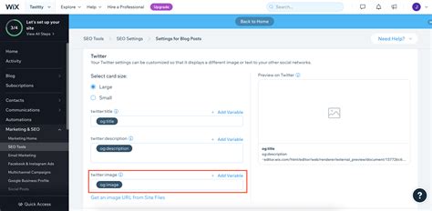 How To Add Auto Generated Custom Open Graph Images To Wix Using