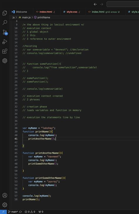 Lakshay Soni On Linkedin Day38 Javascript Execution Scopechain