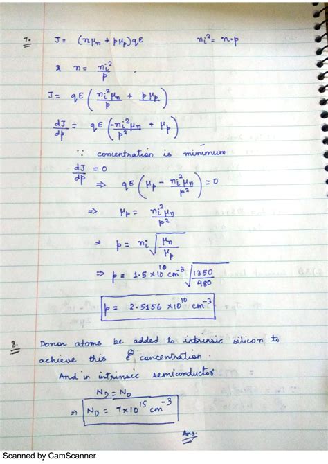 Basic Electronics Tutorial Solution PDF