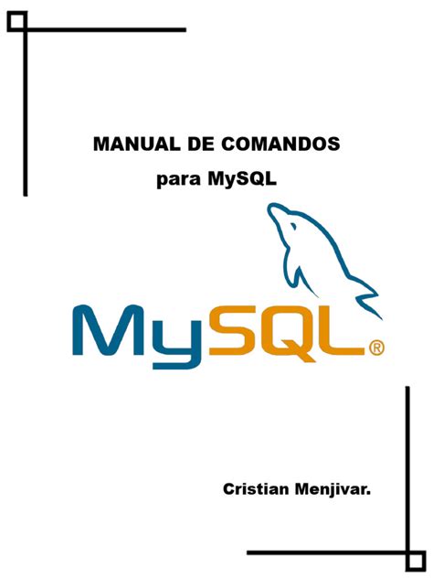 Manual De Comandos Descargar Gratis Pdf Informática Diseño De