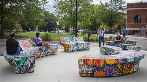 Public Park Seating
