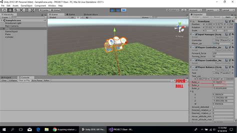 acquiring rotation of gameobject issue getting started unity