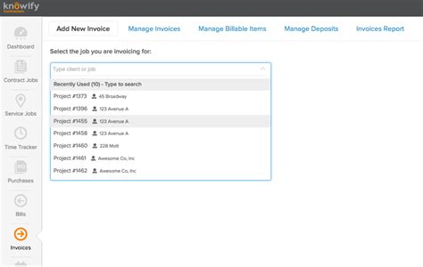 How To Create An Invoice Knowify