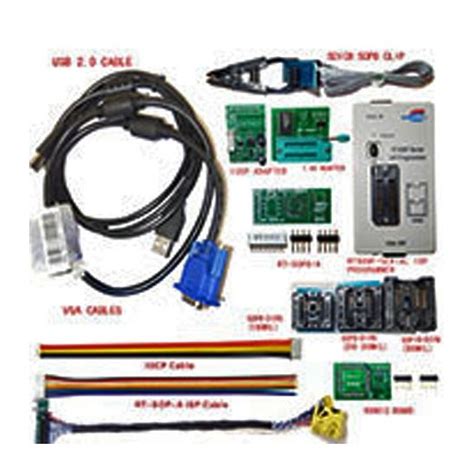 rt809f programmer all adapters lcd reader low voltage chip adapter