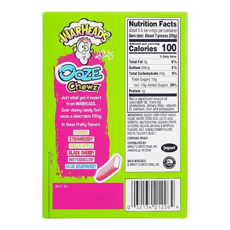 Buy Warheads Ooze Chewz Candy 99g Online At Special Price In Pakistan Naheedpk