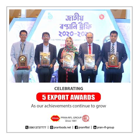 Md Mahmudur Rahman On Linkedin Alhamdulillah Weve Achieved It Again Export Trophies Are The