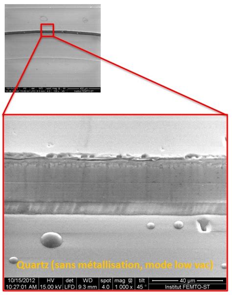 Environnemental Scanning Electron Microscope Fei Eds Femto St