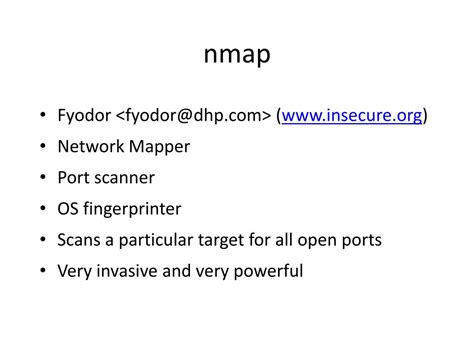 Ppt Nmap Powerpoint Presentation Free Download Id3391647
