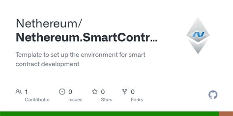 Github Nethereumnethereumsmartcontractdevelopmenttemplate Template