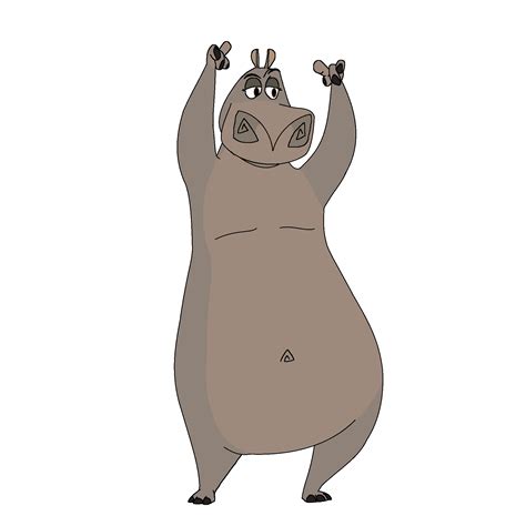 Gloria The Hippo Sassy Swing  Madagascar By Martaveusproductions On