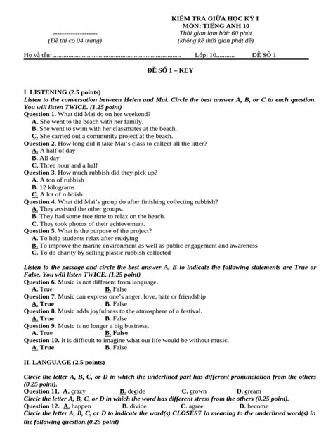 11 Ta10 Gk 1 Key Pdf Adolescence